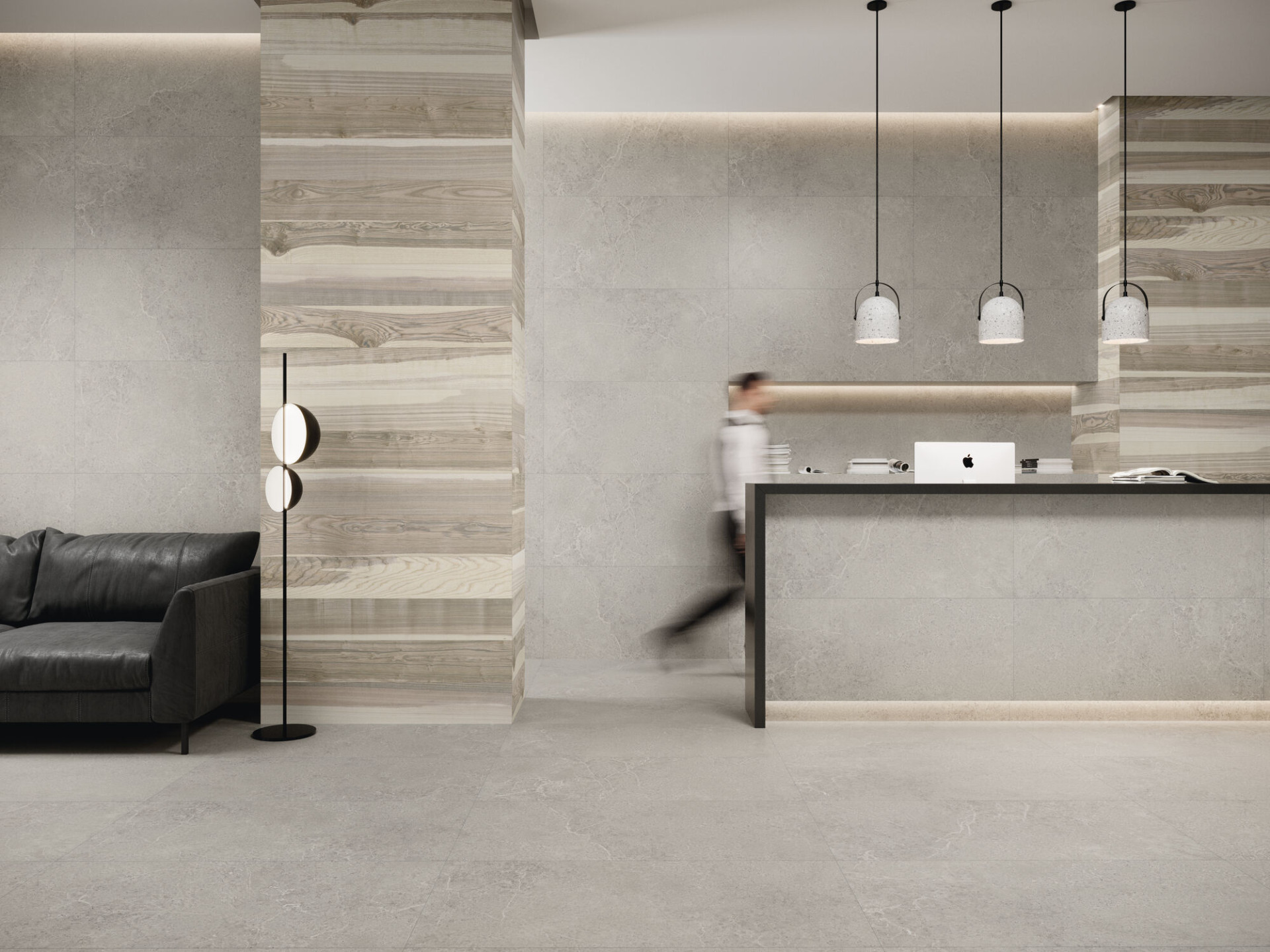 Studio Polished Concrete/ Cement Tiles | Porcelain Lab